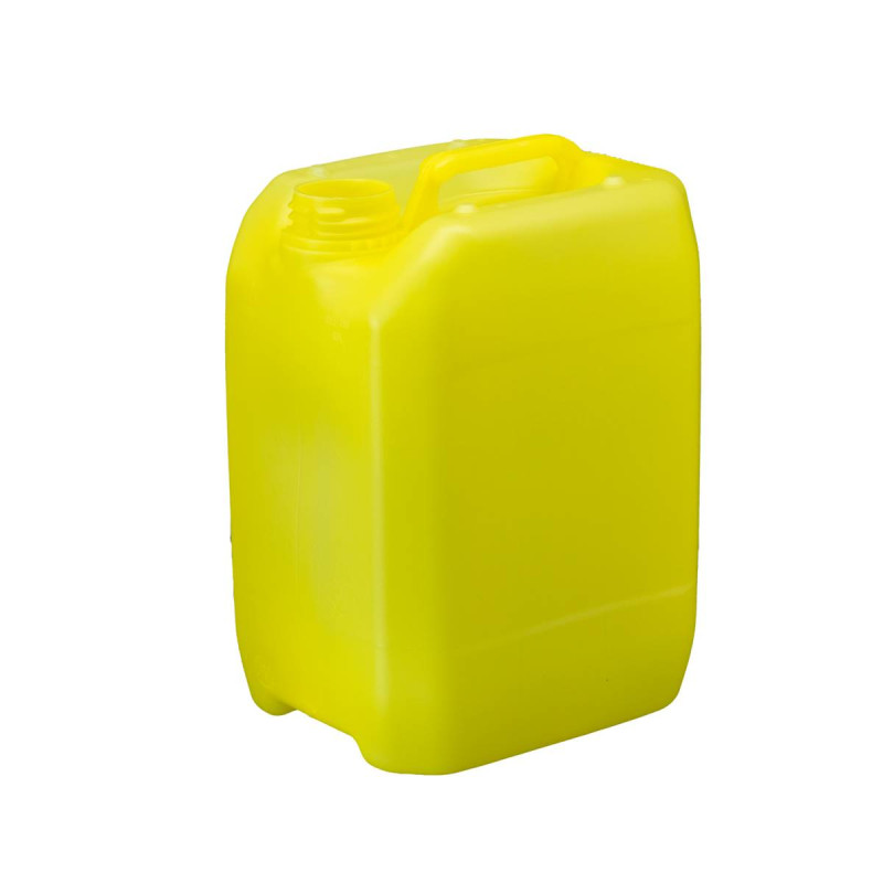 Bidon Gerbable PEHD Rectangulaire 10L | Homologué Signe Tactile | Jaune ...