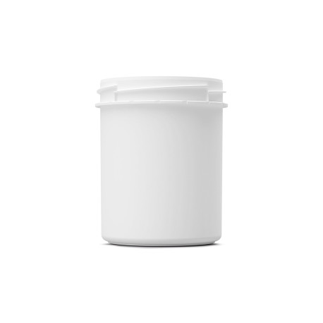 Le Pot PEHD Rond Packo Blanc Homologué - Garde Fraîcheur et Modernité 1,5L!